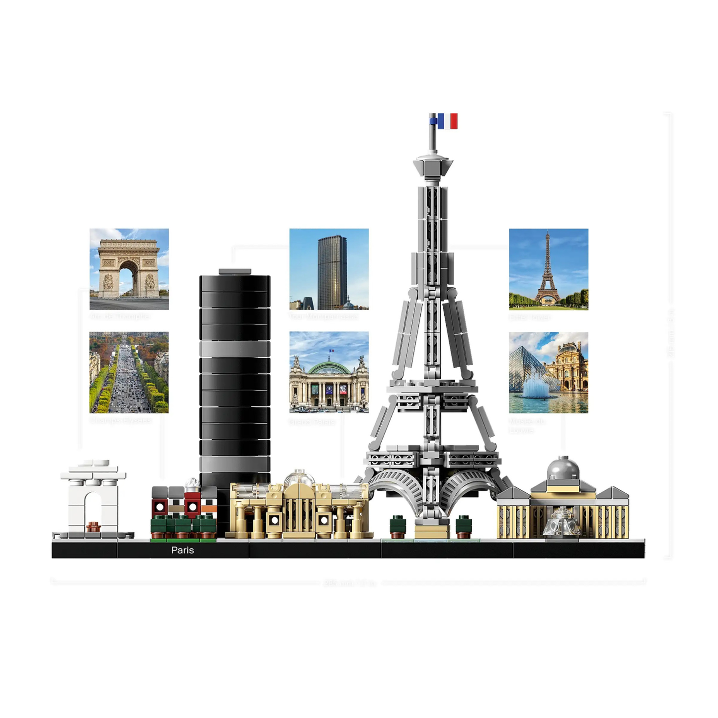 LEGO - Paris Architecture 21044 – Liquidation125Plus