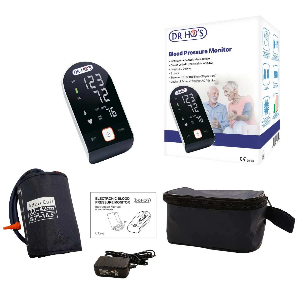 DR-HO'S - Blood Pressure Monitor *Open Box* – Liquidation125Plus