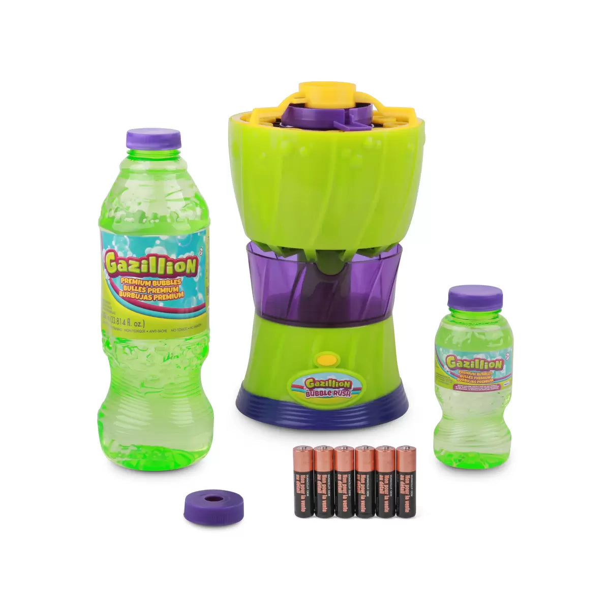 GAZILLION - Bubble Rush Electric Soap Bubble Machine – Liquidation125Plus