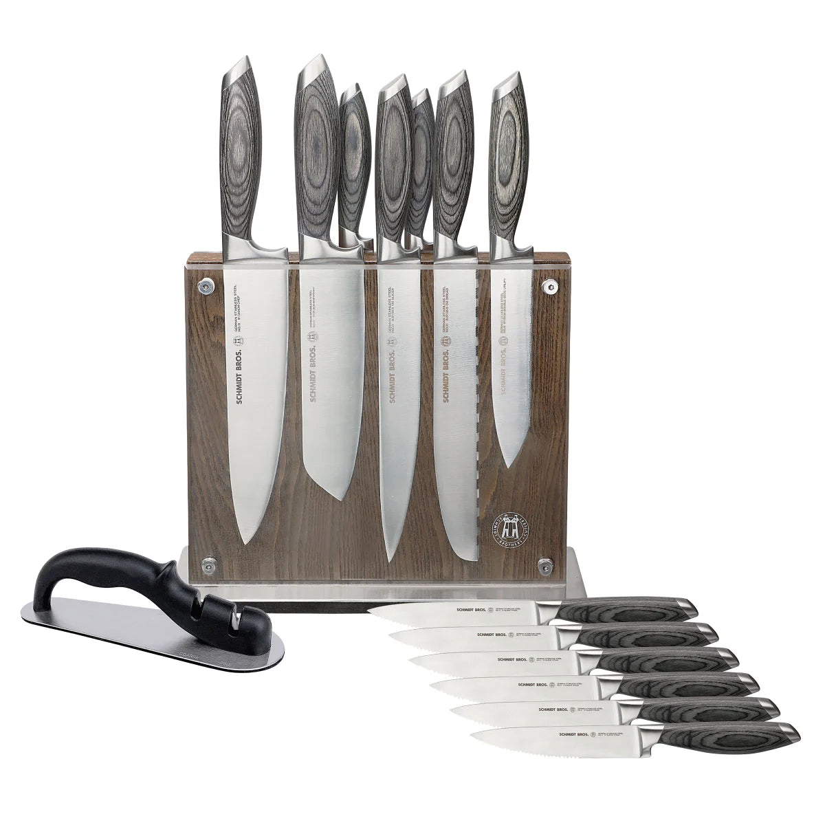 SCHMIDT BROTHERS - 15-Piece Knife Block Set – Liquidation125Plus