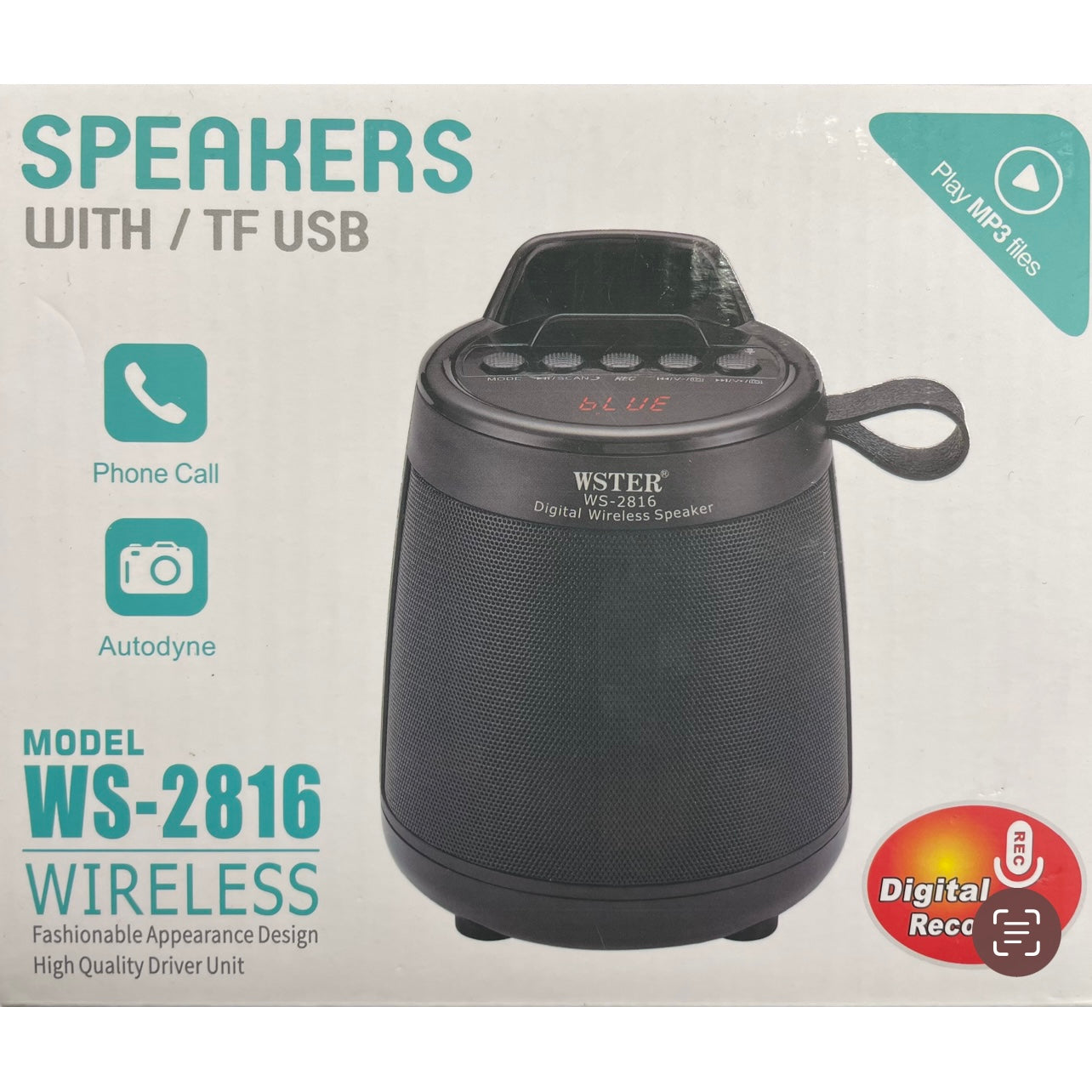 WSTER - USB Wireless Speaker – Liquidation125Plus